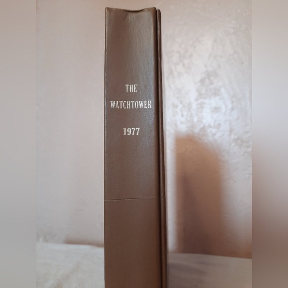 watchtower | Other | Watchtower Magazines Bound Volume 977 Unused Jworg ...
